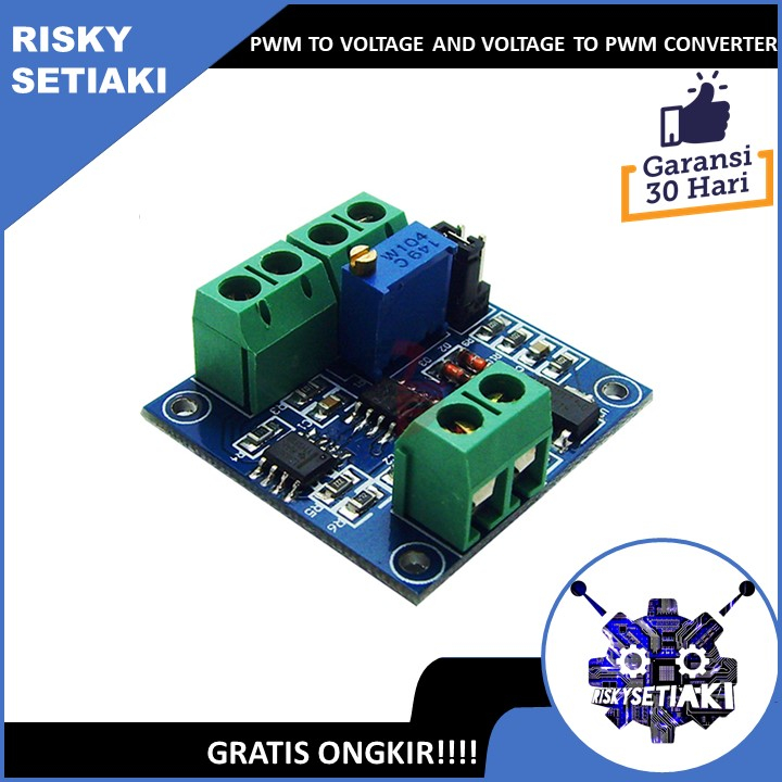 Jual PWM TO VOLTAGE AND VOLTAGE TO PWM CONVERTER SIGNAL CONVERSION MODULE | Shopee Indonesia
