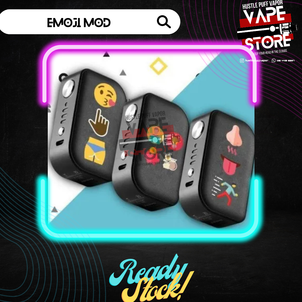Jual AUTHENTIC EMOJI MOD BY MOVI X ARTIC DOLPINE MINI MOD | Shopee ...