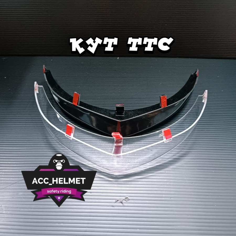 Jual Spoiler 3D Helm KYT TT COURSE / SPOILER 3D KYT TTC | AKRILIK ...