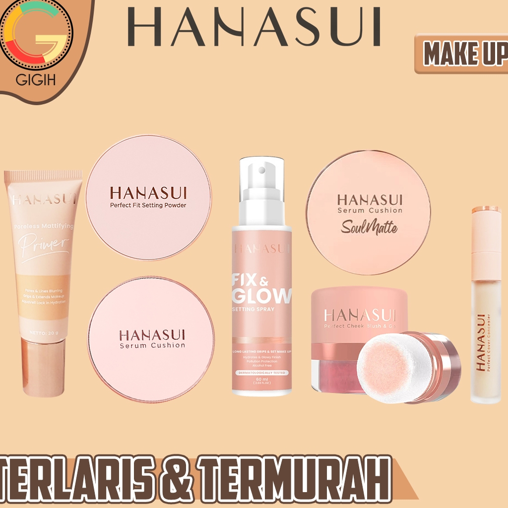 Jual HANASUI NEW PRODUCT! (Cushion Soulmatte / Fit Powder Foundation ...