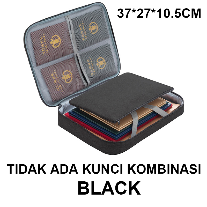 Jual Document Storage Box Kunci Password Tas Dokumen Anti Air Password ...