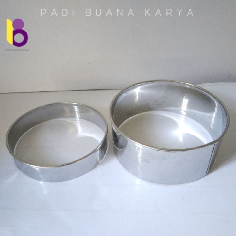 Jual mousse ring cutter bulat , stainlees steel tebal 0,4mm | Shopee ...