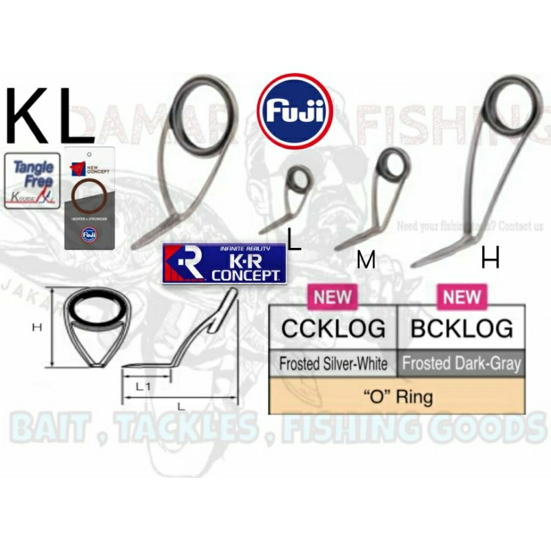 Jual RING GUIDE JORAN SET FUJI GALATAMA K OXIDE ORIGINAL - RING GUIDE ...