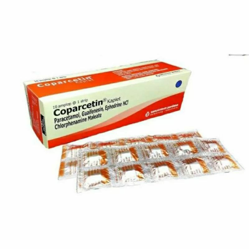 Jual Coparcetin Tablet @10kaplet ( 1 lembar ) | Shopee Indonesia