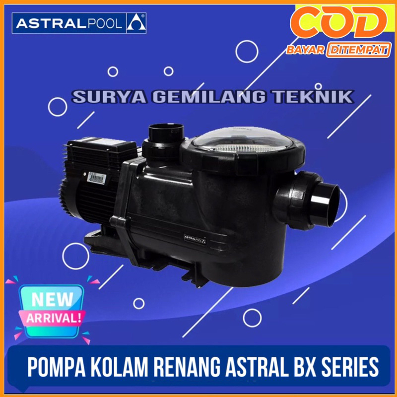 Jual Mesin Pompa Kolam Renang Astral BX 2.0 HP Swimming Pool Pump Mesin ...