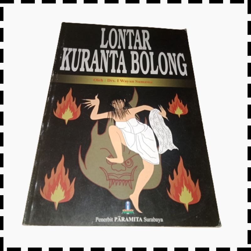 Jual Buku Salinan Lontar Kuranta Bolong Agama Hindu I Wayan Sumawa ...