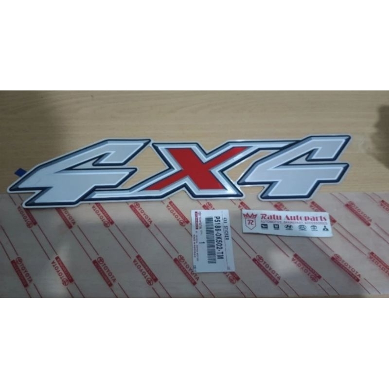 Jual Stiker 4x4 Toyota Hilux Original | Shopee Indonesia