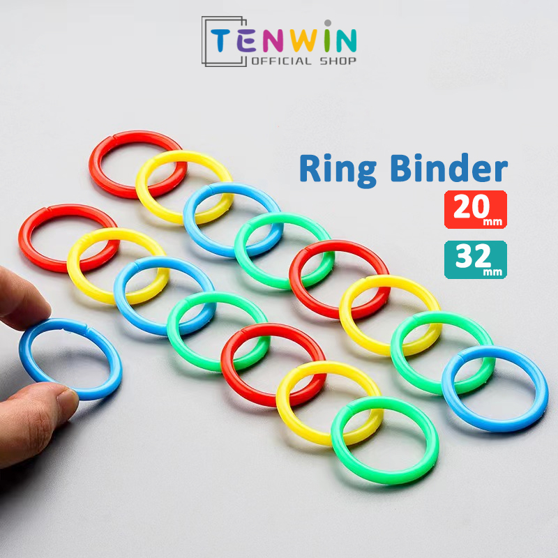 Jual 5Pcs Ring Binder / Ring binder Loose leaf /Bulat Kecil Warna/Ring ...