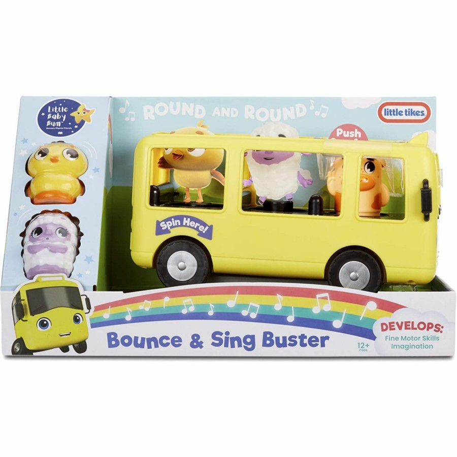Jual Little Baby Bum Bounce & Sing Buster School Bus Musical Playset ...