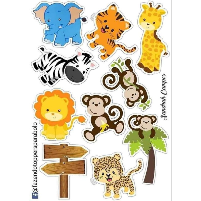 Jual TOPPER ANIMAL / SAFARI / TOPPER HEWAN / TOPPER ZOO | Shopee Indonesia