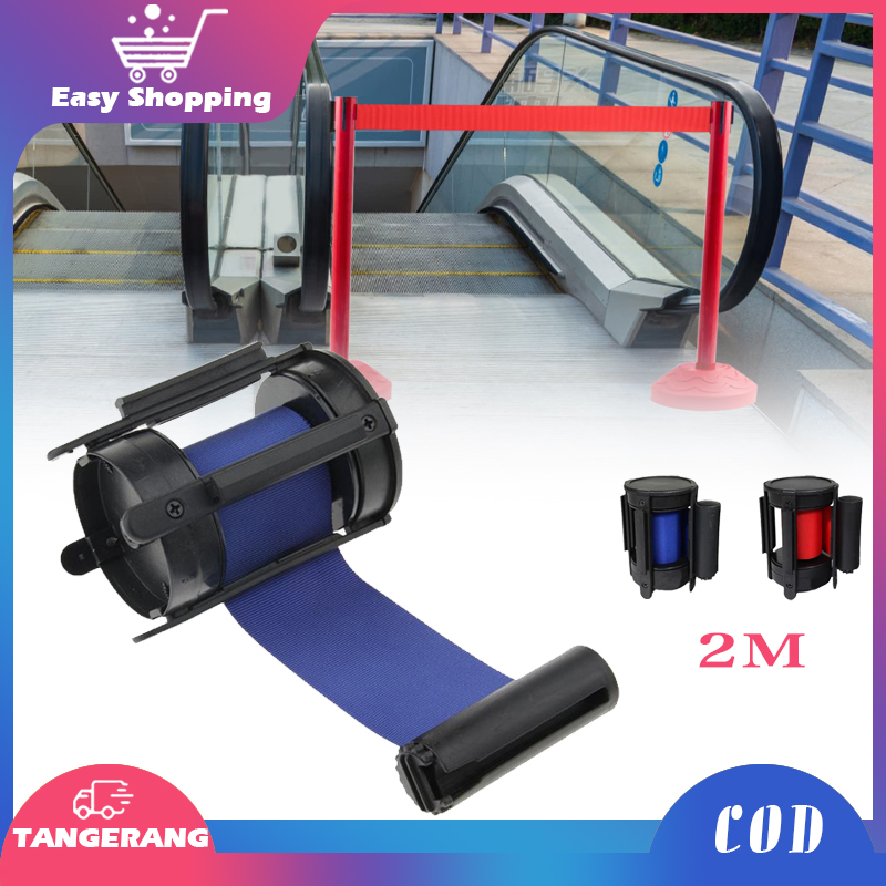 Jual Kepala Tiang Antrian 2m Kepala Tali Tiang Pembatas Antrian Tali ...
