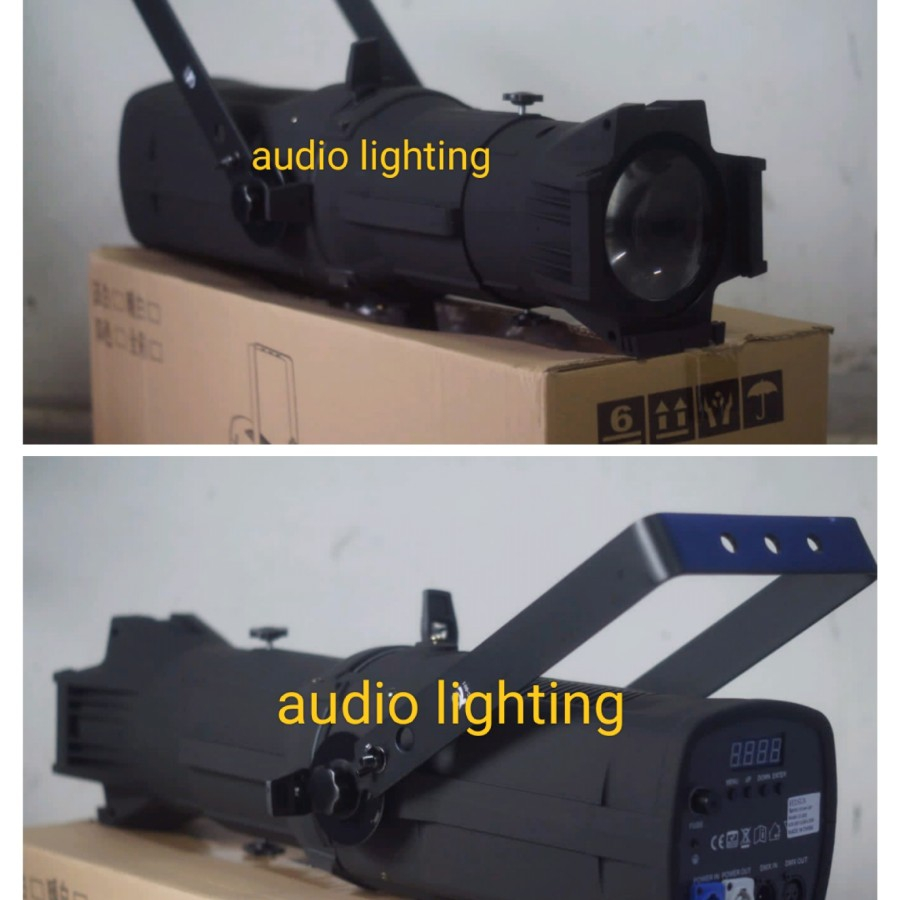 Jual LED Fresnel LECO 300 Watt Warm White Zoom Fokus | Shopee Indonesia