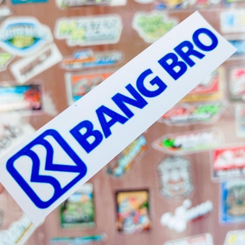 Jual stiker BANG BRO | Shopee Indonesia