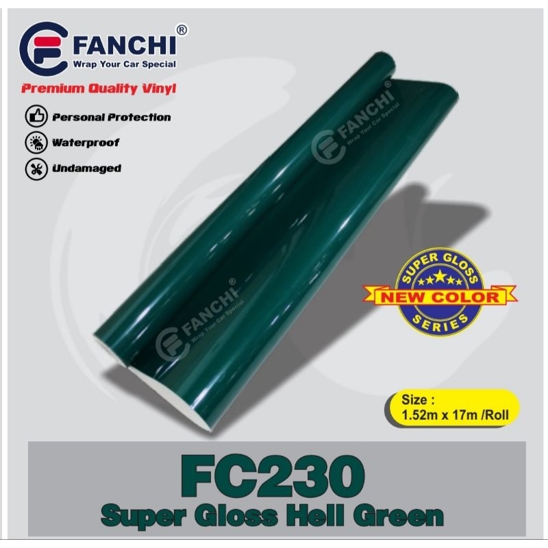 Jual ROLL STICKER FANCHI SUPER GLOSS GLOSSY SERIES PREMIUM WRAP 152cm x ...