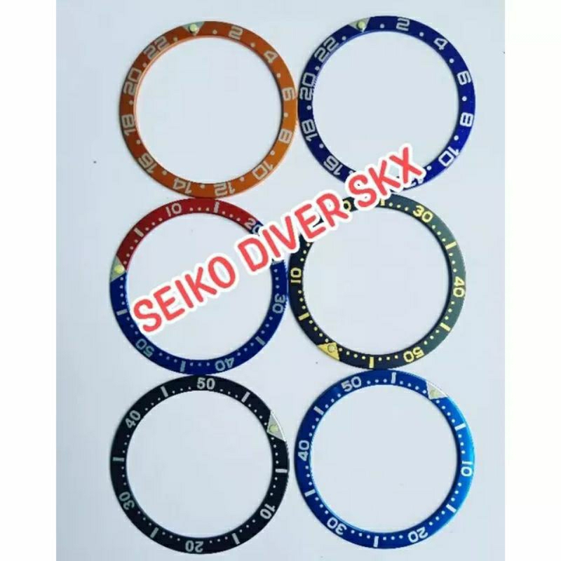 Jual ring insert bezel seiko diver SKX 38mm | Shopee Indonesia