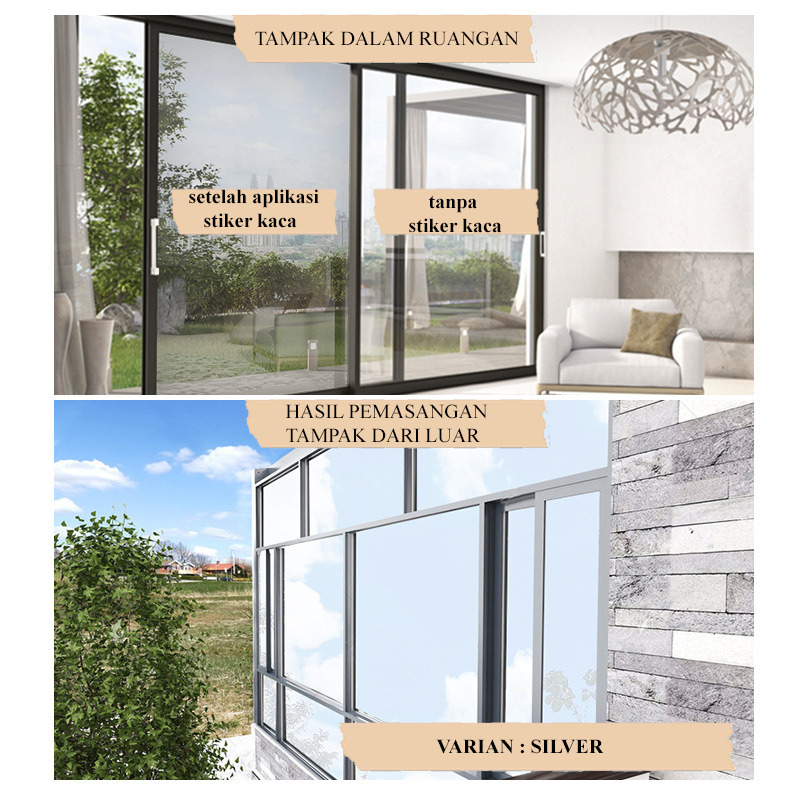 Jual STIKER KACA ONE WAY STIKER KACA FILM WALLSTICKER KACA FILM WINDOW ...