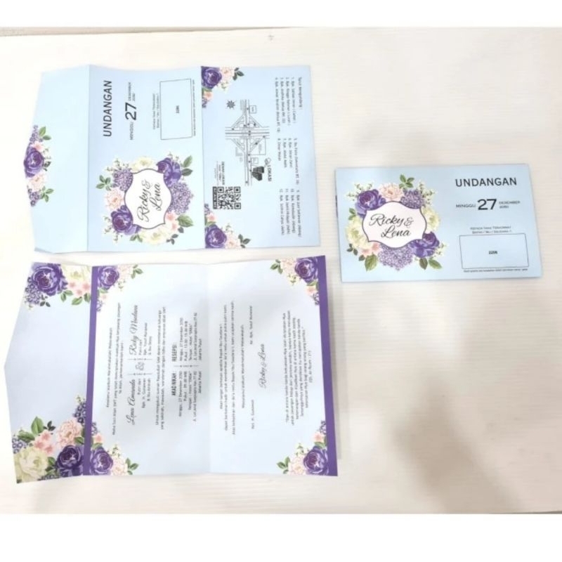 Jual Erba 2206 Era Baru Blangko Undangan Nikah Pernikahan | Shopee ...
