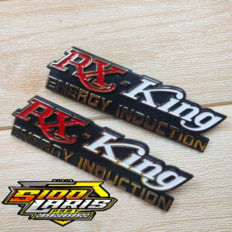 Jual Emblem RX KING Energi Induction MERAH | Shopee Indonesia