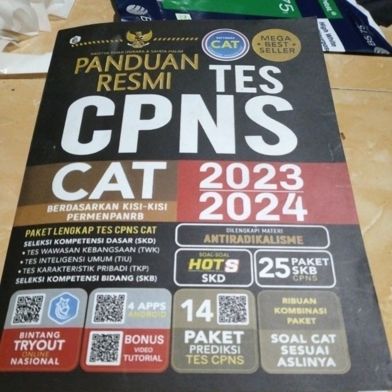 Jual PANDUAN RESMI TES CPNS CAT 2023-2024 | Shopee Indonesia