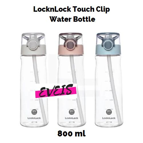 Jual LocknLock Touch Clip Water Bottle 800 ml - Botol Air Minum ...