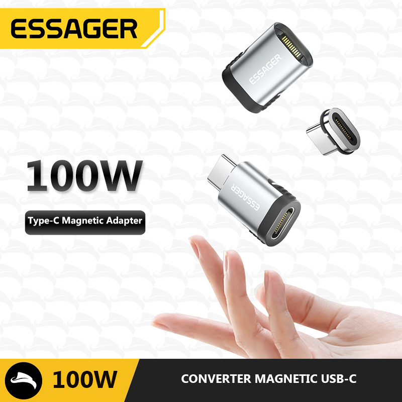 Jual KOBOITECH - ESSAGER Converter Magnetic Adapter Type-C Charger ...