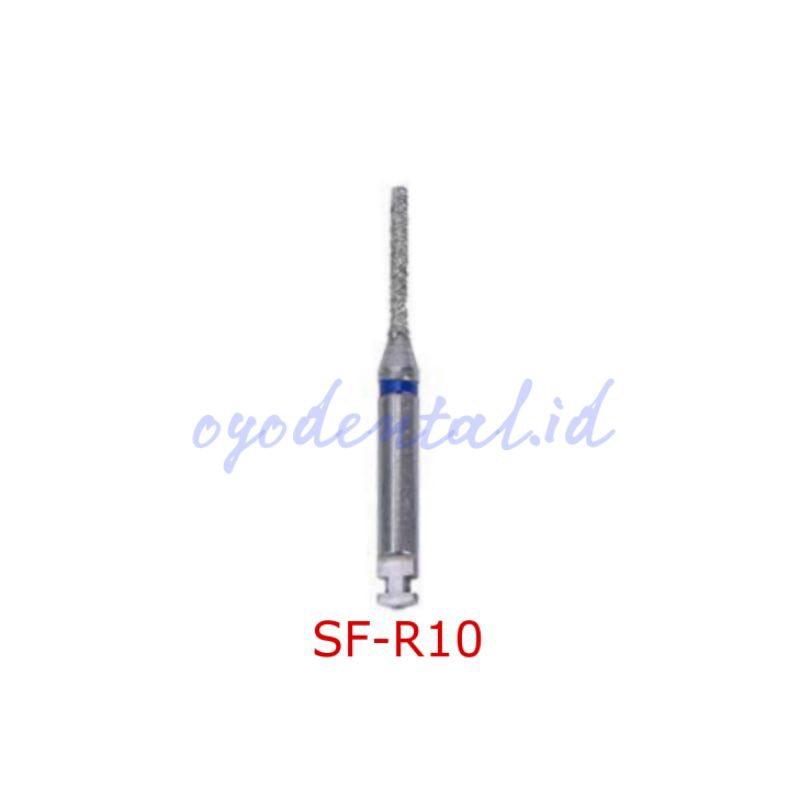 Jual Dental Diamond Bur Preparasi Low Speed RA SI Inverted SF Fissure ...
