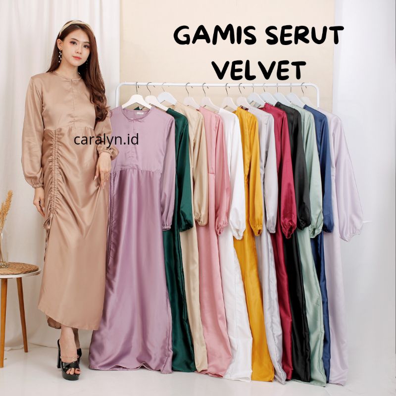 Jual GAMIS SERUT BUSUI BELEZA MAXI DRESS KONDANGAN GAMIS LEBARAN ...