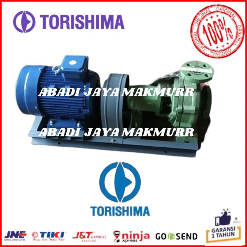 Jual Pompa Centrifugal Torishima CEN 50x32-160 + Yuema 3Kw 4HP 2pole ...