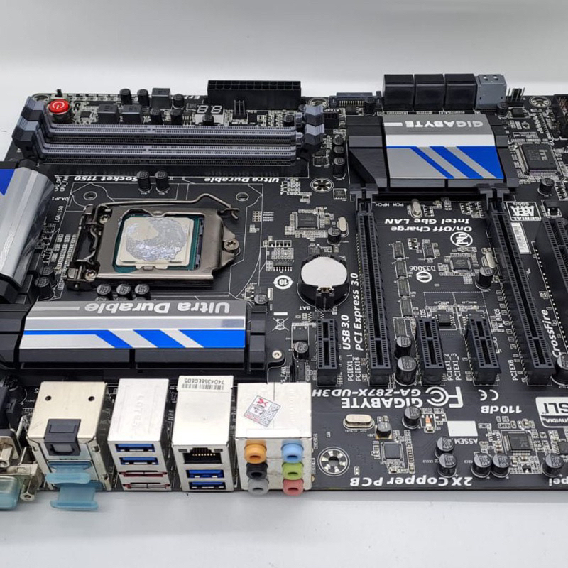 Jual MOTHERBOARD GIGABYTE Z87 LGA 1150 LIKE NEW | Shopee Indonesia