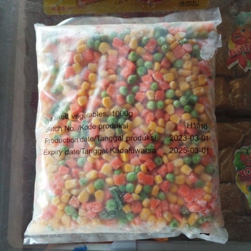 Jual 4 Mix Vegetable 1 kg | Shopee Indonesia