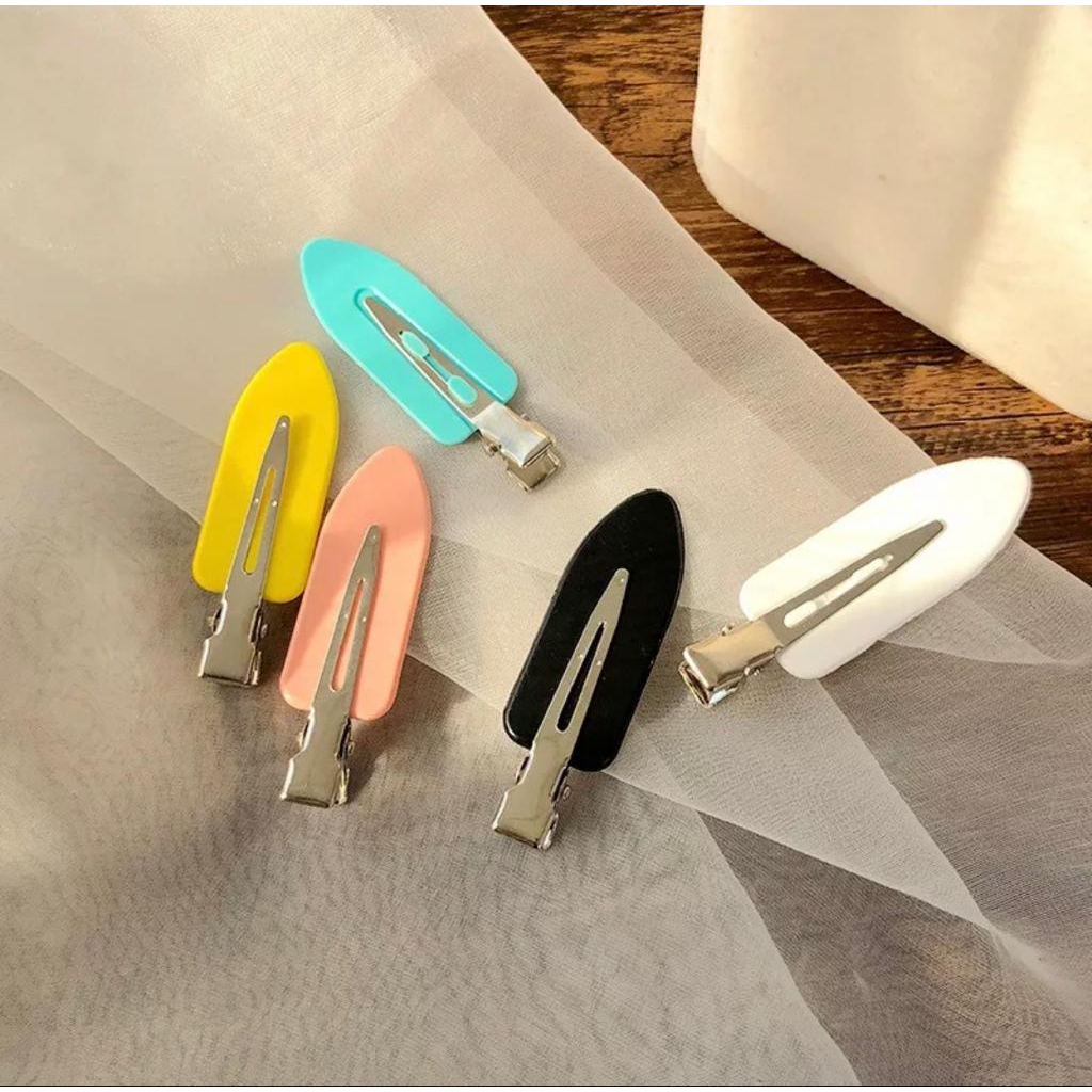 Jual Jepit Rambut Model Setrika Jepit Poni Isi 4 Jepit Lucu Hair ...