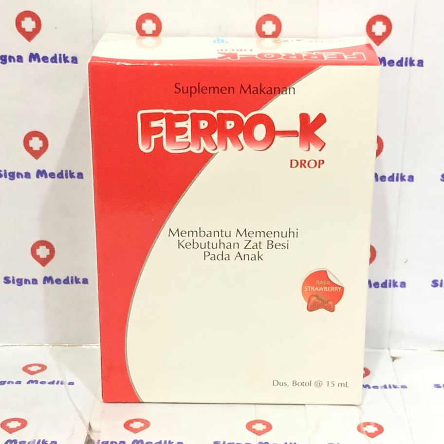 Jual Ferro-K Drops 15ml - Vitamin Zat besi Anak | Shopee Indonesia