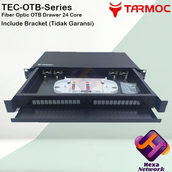 Jual Fiber Optic OTB 24 Core SC | 1U Drawer ODF OTB 24 Core Kosong ...