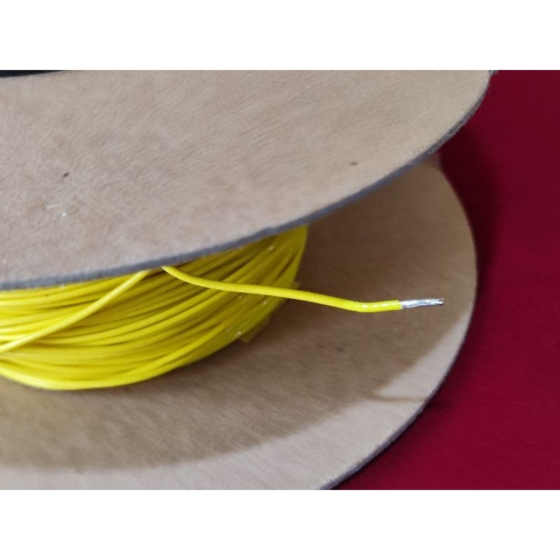 Jual Kabel Teflon Silver Kuning 1.15mm | Shopee Indonesia