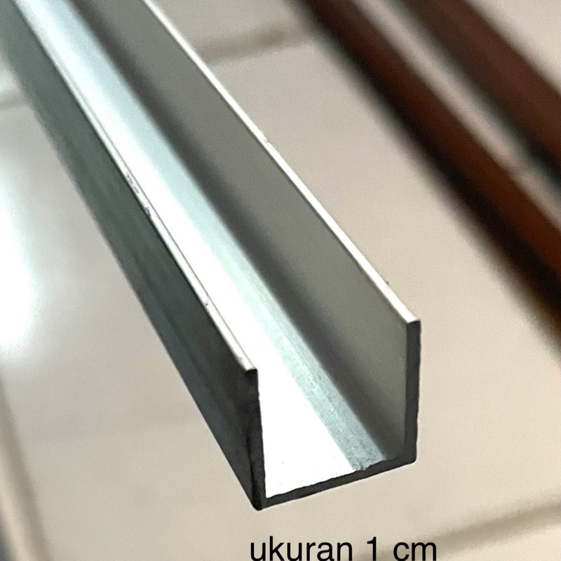 Jual List U alumunium 1 cm U list plafon | Shopee Indonesia