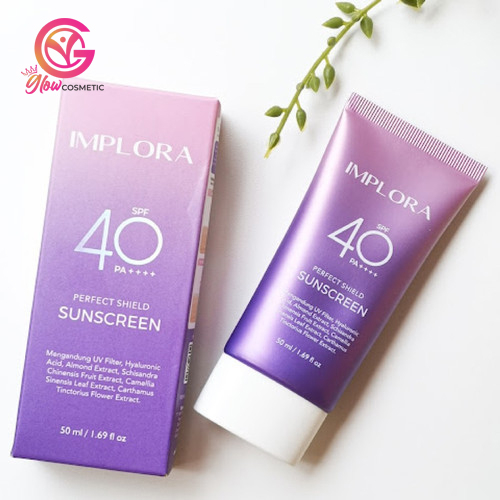 Jual Implora Perfect Shield Sunscreen SPF 40 PA++++ 50ml | Shopee Indonesia