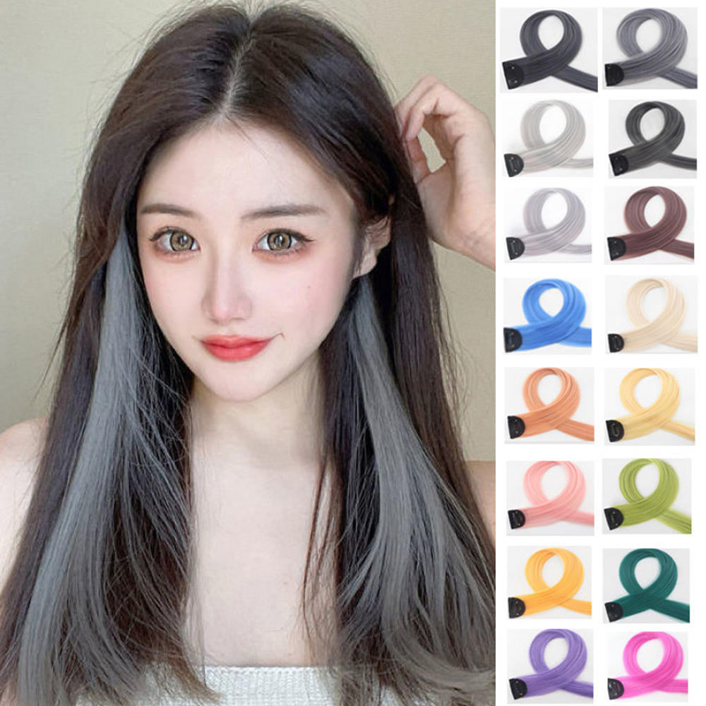 Jual Wig Rambut Palsu Wanita Pemanjang Rambut Palsu Warna Jepit Aneka ...