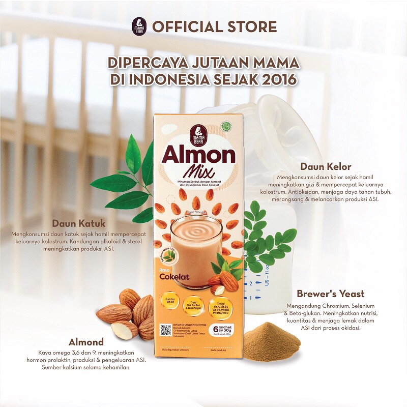 Jual Almon mix mamabear | Shopee Indonesia
