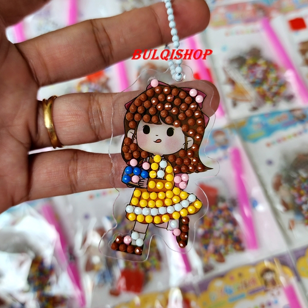 Jual STIKER DIY TEMPEL TEMPELAN MANIK GANTUNGAN AKRILIK MAINAN EDUKASI ...