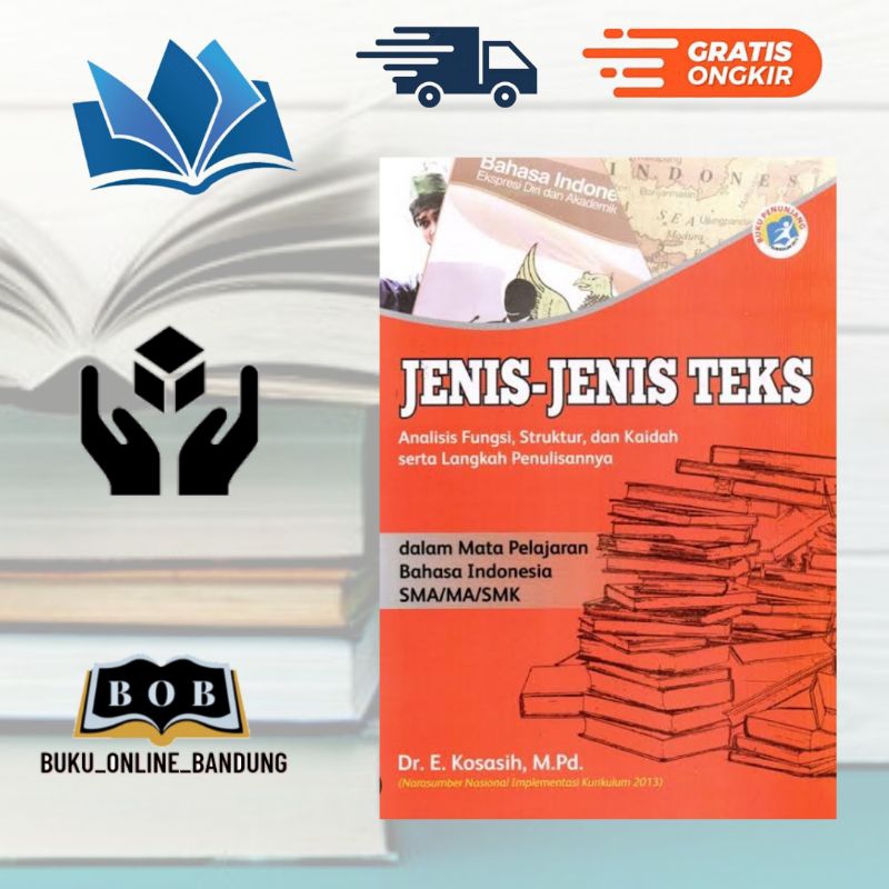 Jual buku jenis jenis teks analisis fungsi struktur dan kaidah serta ...
