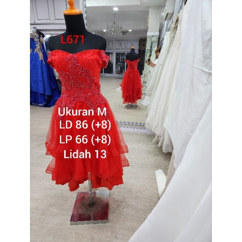 Jual GAUN PENGANTIN / WEDDING GOWN PRELOVED /GAUN PESTA/BRIDE ...