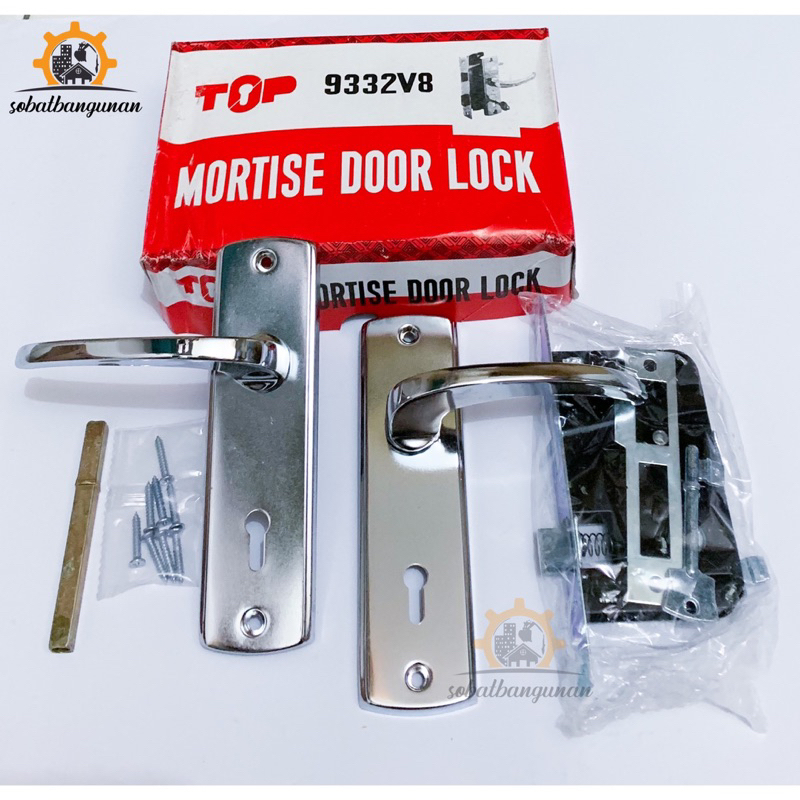 Jual Handle Pintu TOP 9332V8 / Tarikan Pintu TOP / Kunci Pintu TOP ...