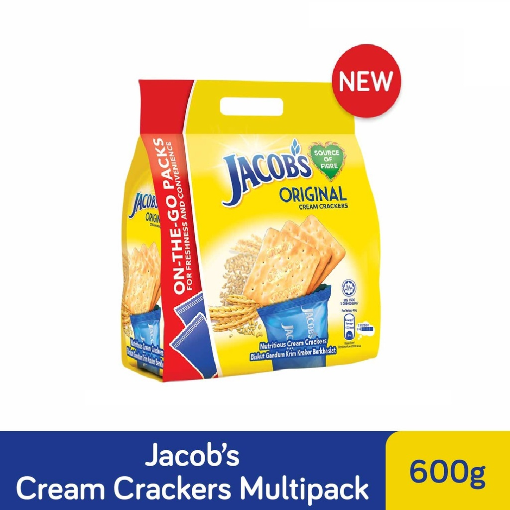 Jual Jacobs Original Cracker Biscuit Roti Biscuit Jacob Biscuit Value ...