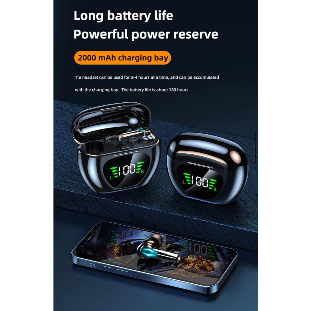 Jual (NC) M29 TWS Headphone Bluetooth Stereo Tampilan LED Earphone Gaming Latensi Rendah Earbud ...