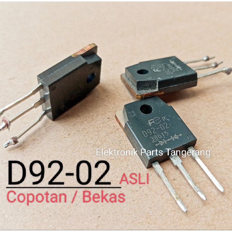 Jual DIODE D92-02 ASLI ULTRAFAST 20A 200V (Barang Copotan/BEKAS) DIODA ...
