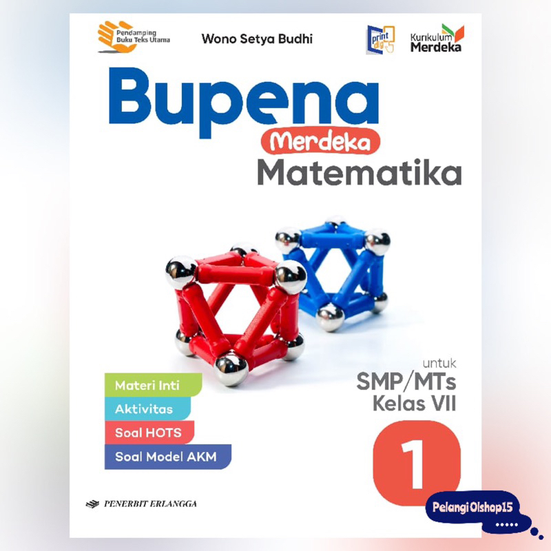 Jual BUKU BUPENA MATEMATIKA SMP/MTS KELAS 7 (VII) KURIKULUM MERDEKA | Shopee Indonesia