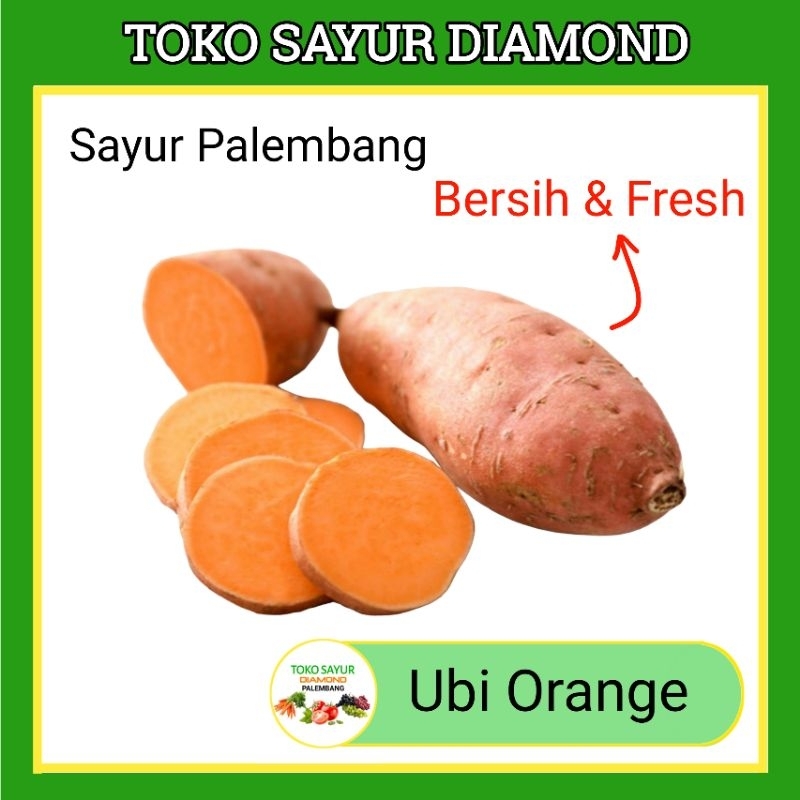 Jual Ubi Orange - Toko Sayur Segar Diamond Palembang | Shopee Indonesia
