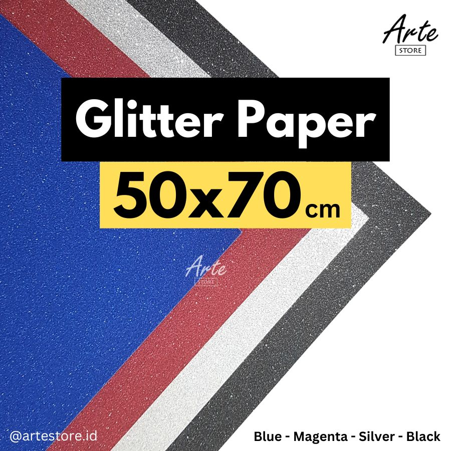 Jual Karton Glitter - Glitter Paper 50x70 cm | Shopee Indonesia