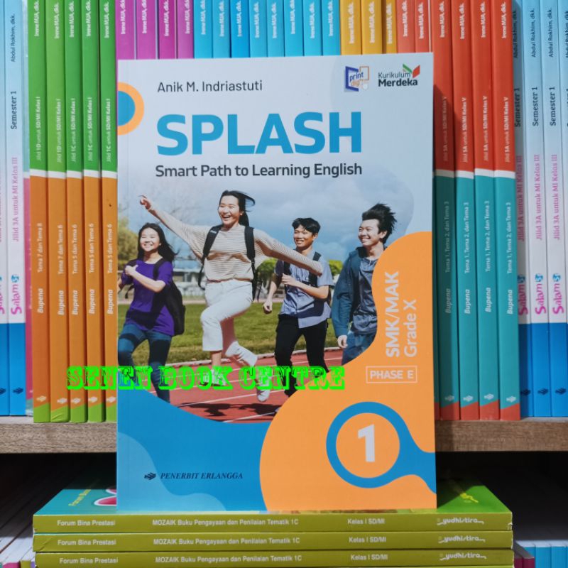 Jual Buku SPLASH English Kelas 1/X 10 SMK Erlangga Kurikulum Merdeka ...