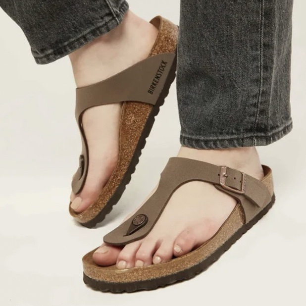 Jual Birken-Stock Gizeh Birko Flor Nubuck Sandals Original | Shopee ...